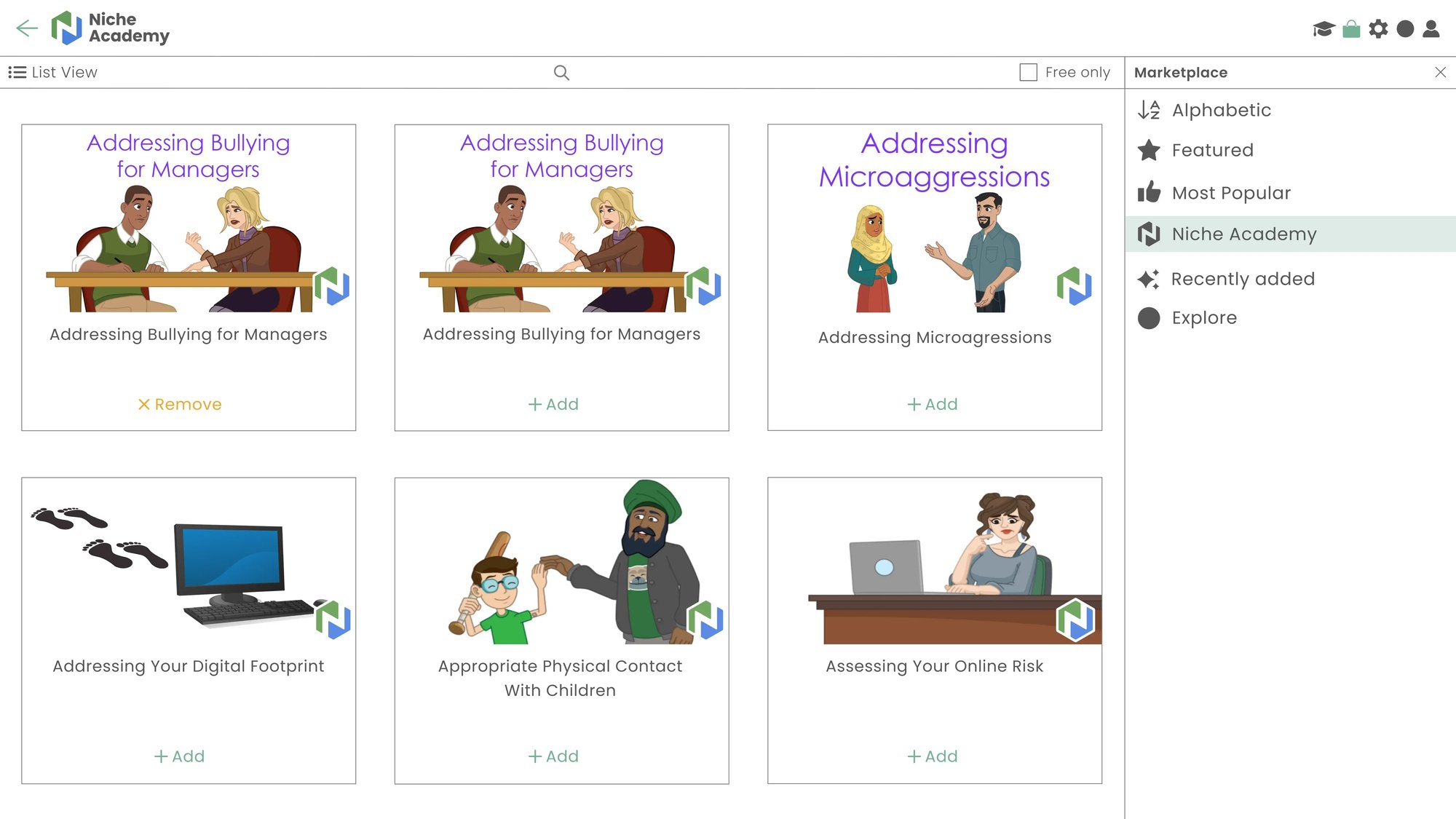 Learning Management Platform for Municipalities – Niche Academy